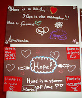 Art in the English Class : Inspired by hope: CREATIVE QUESTIONS