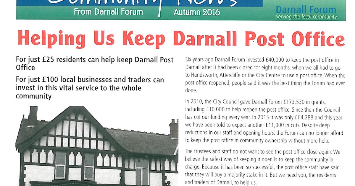 Welcome to Darnall Forum's Community Website: Darnall Herald