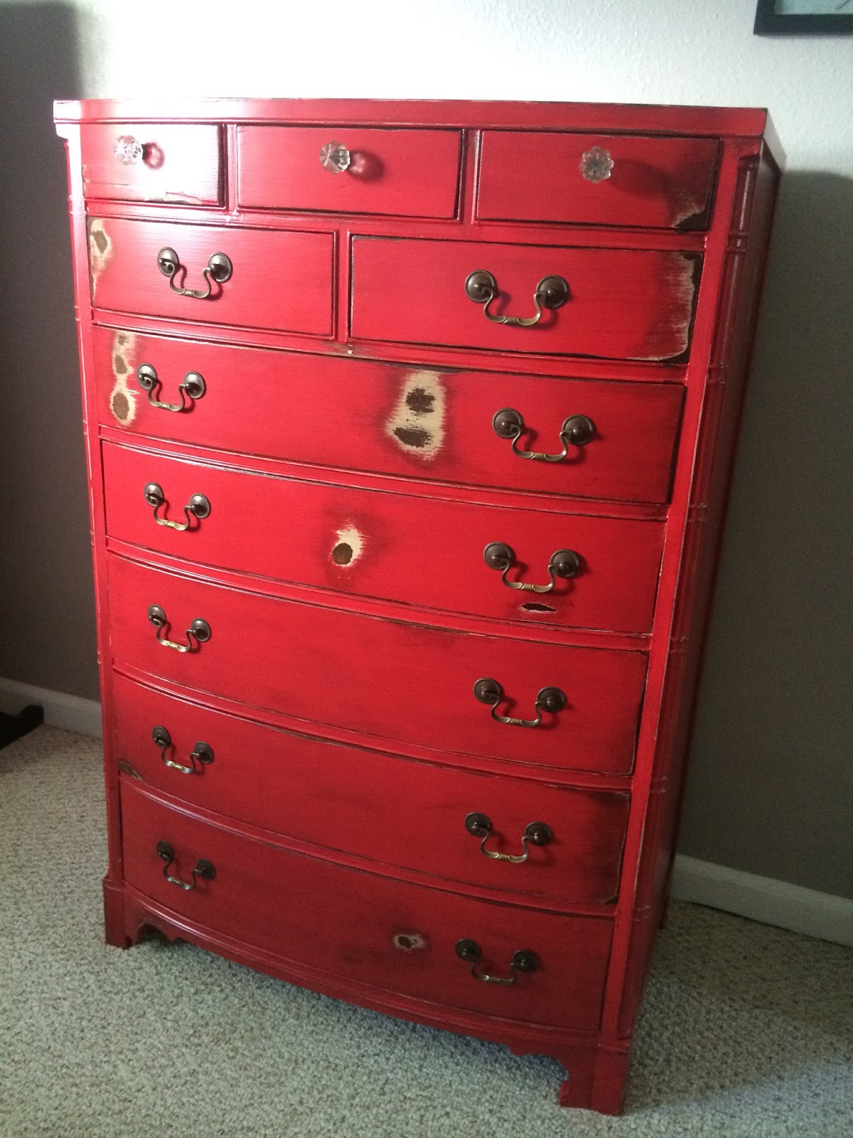 Adventures with the Woods: The red dresser