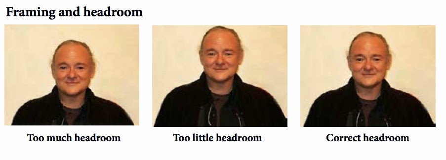 Samuel_RH: Links: Camera techniques: framing and head room