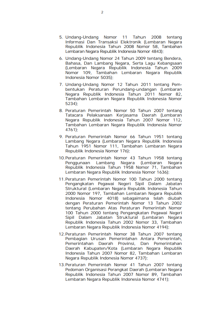 Contoh Peraturan Daerah Jawa Tengah Dan Wonosobo