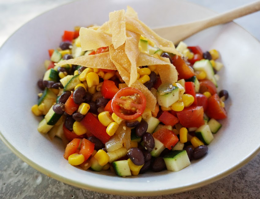 Lena Sekine: Southwest Black Bean Salad