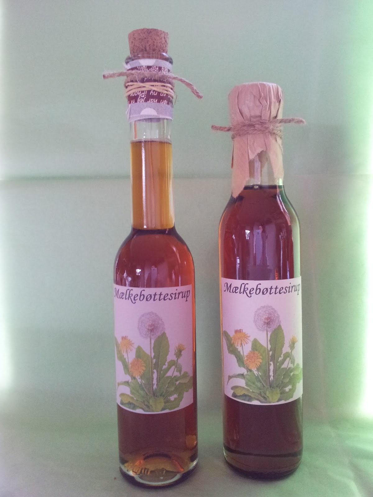 Bjørnemor...: Mælkebøttesirup...