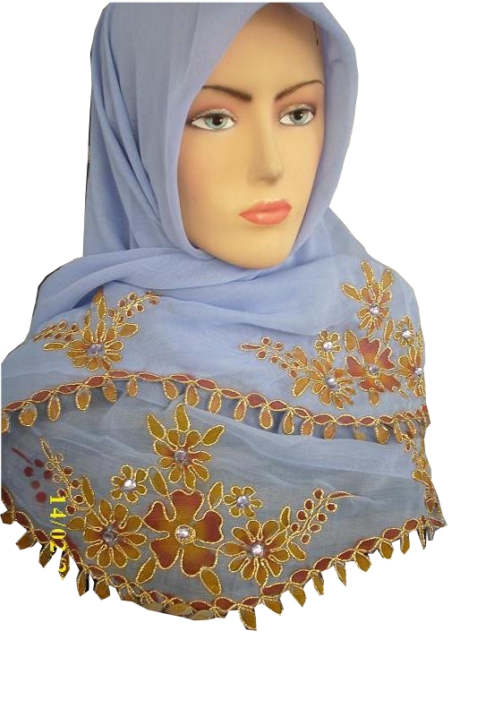 Kerudung Paris Motif | Fitri's Hijab Fashion