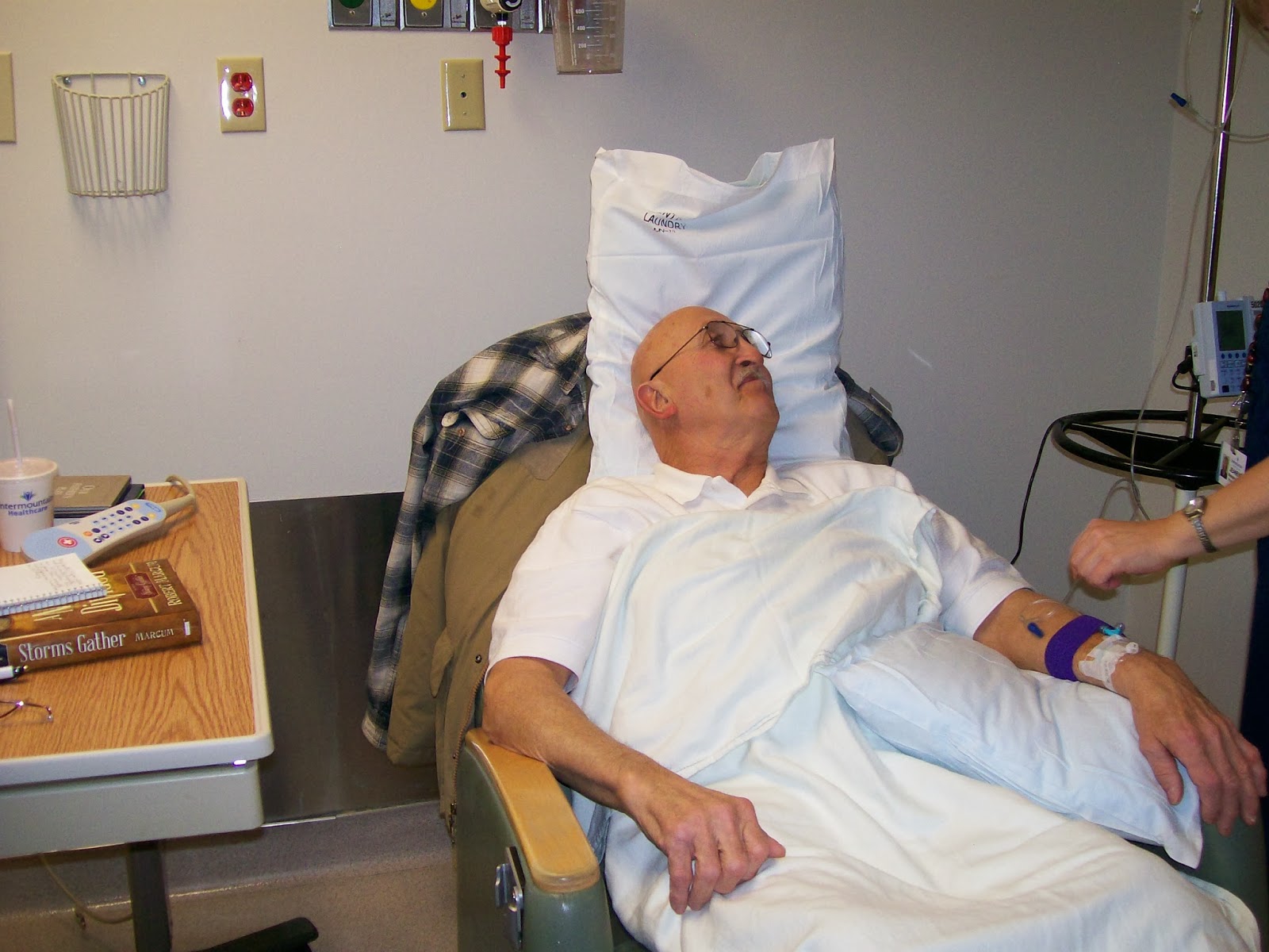 Nephi's Courage: First Chemo Treatment and Biopsy
