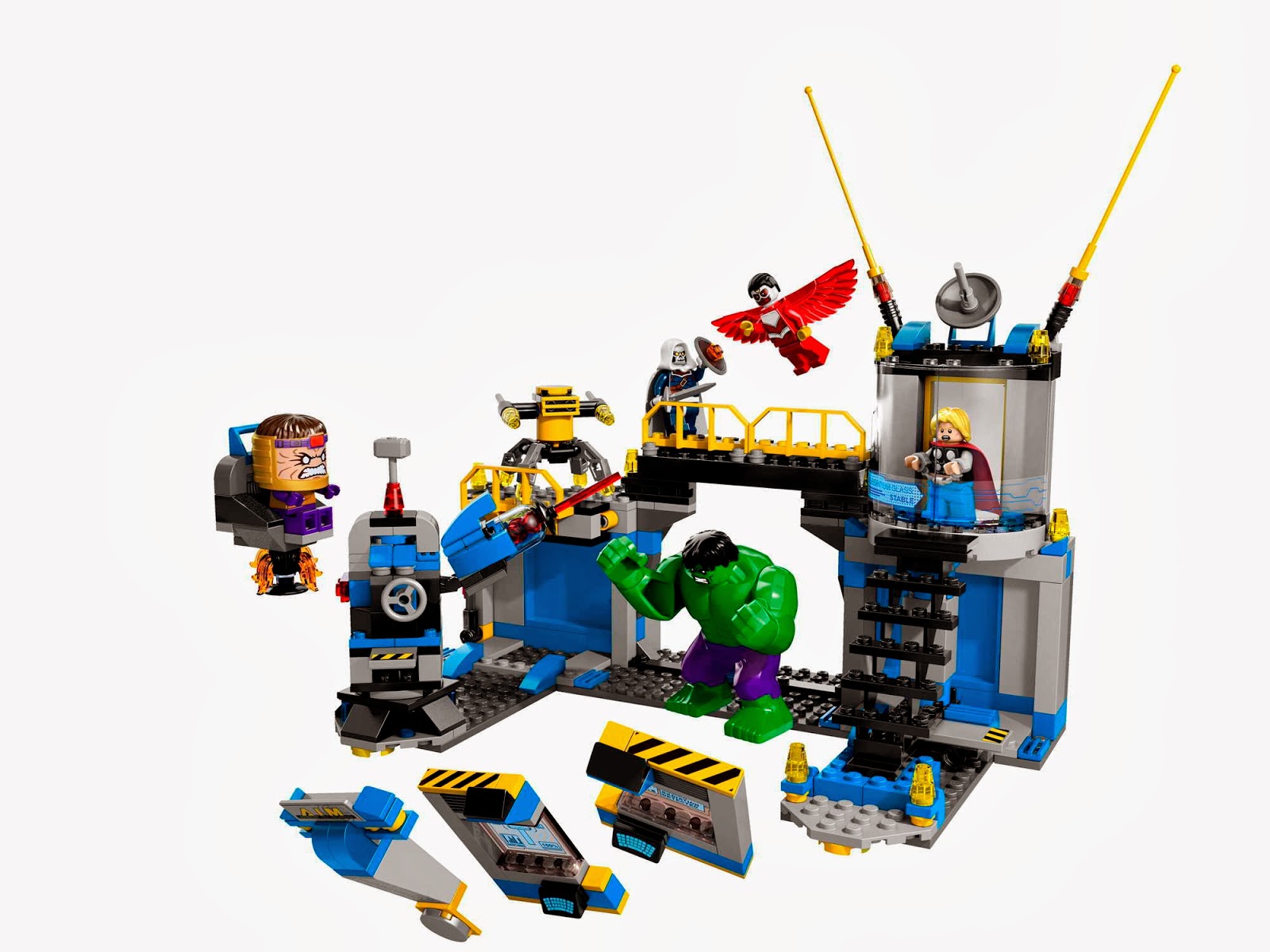 LEGO gosSIP: 161213 LEGO 76018 Hulk Lab Smash box art and picture
