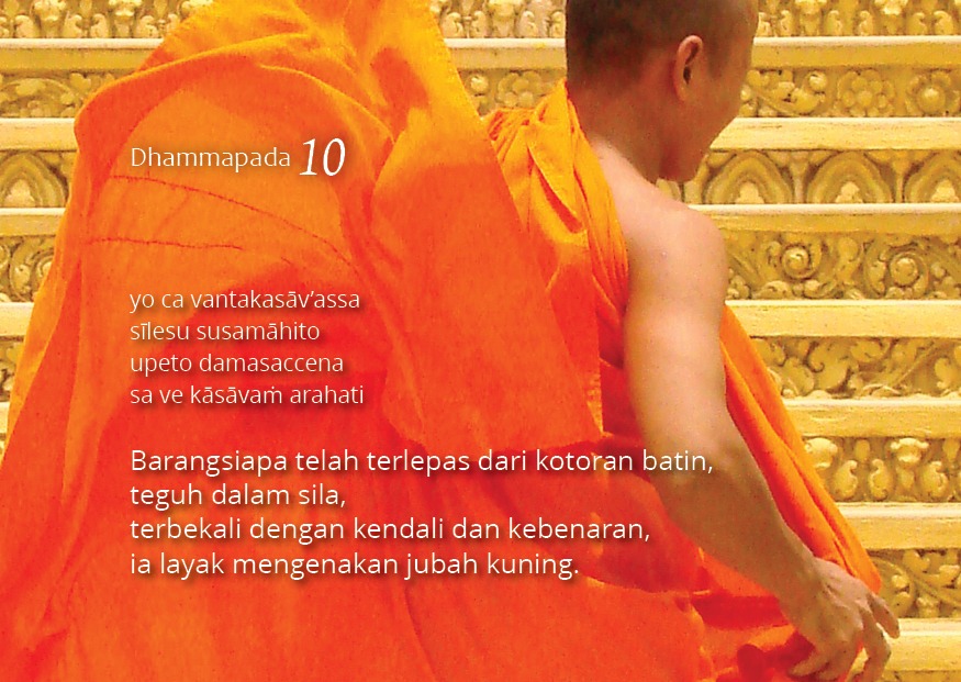 Daily Dhamma: Dhammapada 010 | Buddha Pedia