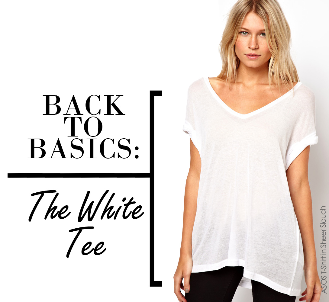 Chic Inspector: Back to Basics: The White Tee
