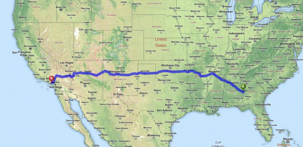 Alex Stoddard: Cross-country Road Trip