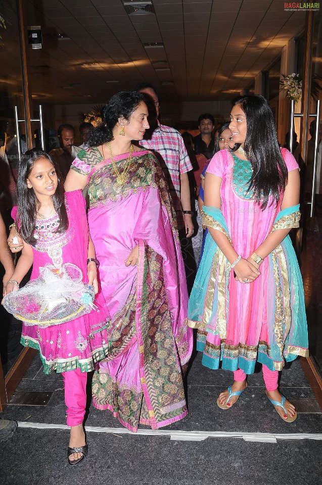 we love prabhas.. : krishnam raju his family photos