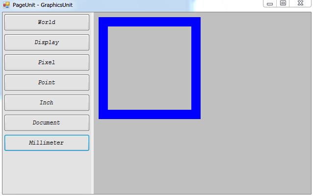How to use PageUnit/GraphicsUnit in C# Graphisc | WLC_Programming Knowledge
