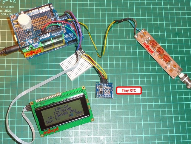 m0xpd's 'Shack Nasties': Beacon Real Time Clock