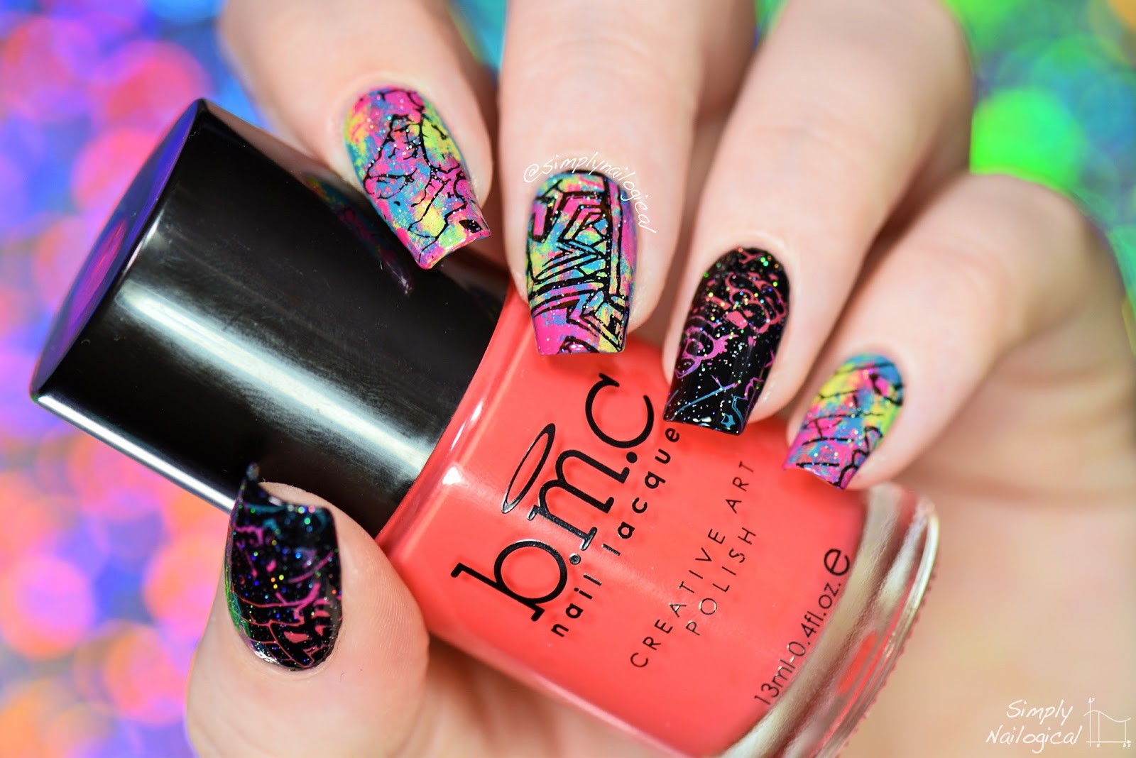 Simply Nailogical: Giant Mochi stamper nails!