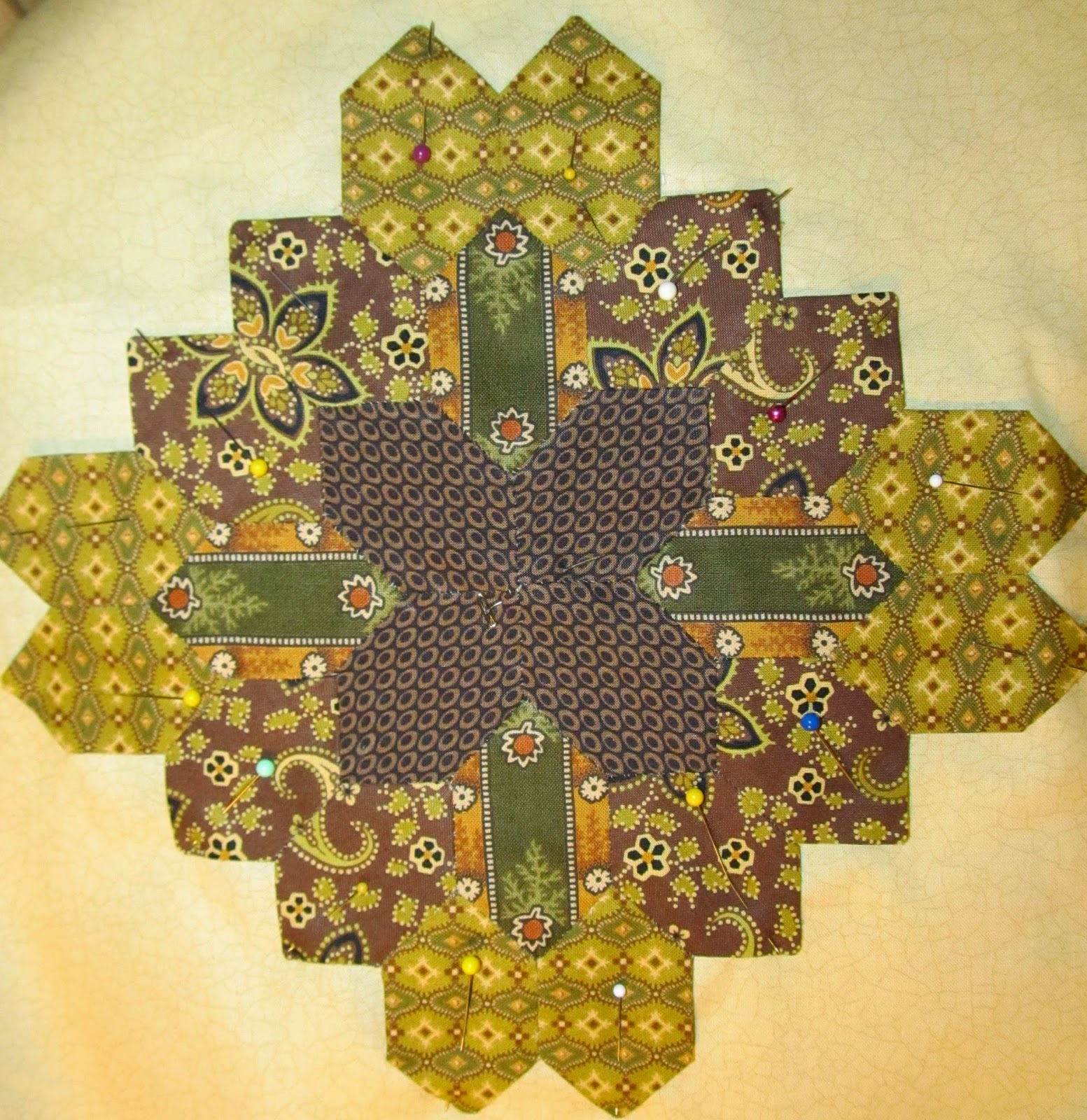 Jayne's Quilting Room: Jan's Lucy Boston Blocks