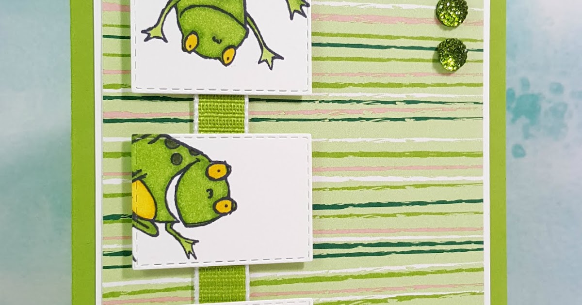 So Hoppy Together Fun Frog Card