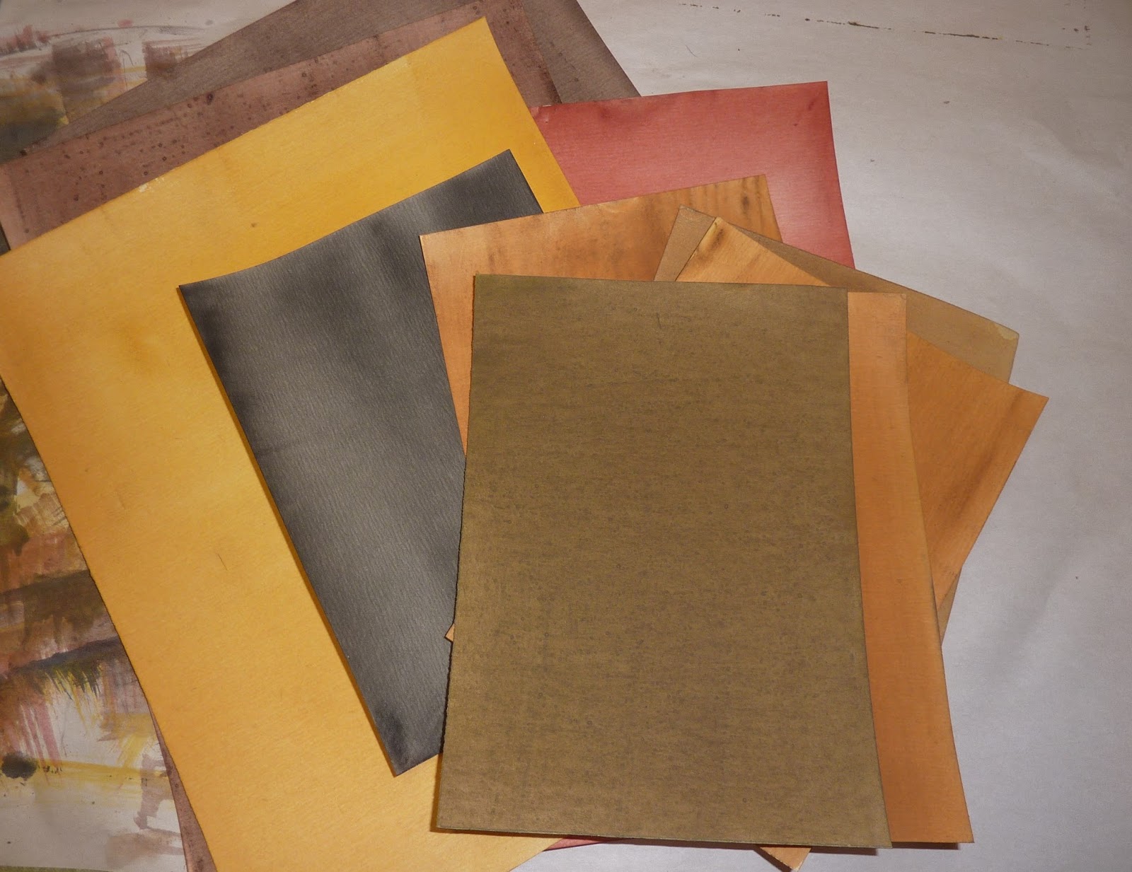 Painting My World: A Great Way to Tone Paper for Pastel Painting