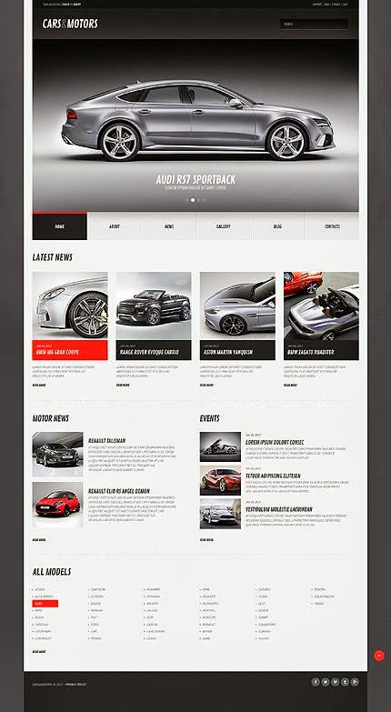 20 Premium WordPress Car Themes - Web Designer Pad