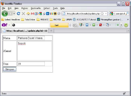 Pembuatan Aplikasi Biodata Dengan PHP dan MySQL | Distro teknologi ...