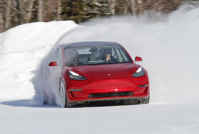 drivingandlife: TESLA MODEL 3 - A RALLY CAR? COULD BE