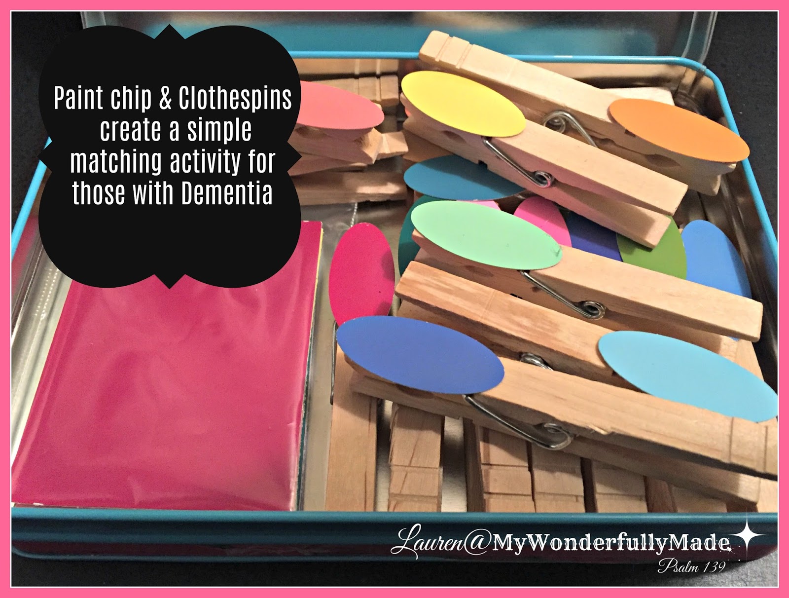 "Wonderfully Made": Dementia Games & Activities DIY