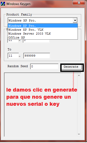 EVIDENCIA DE SEGURIDAD INFORMATICA: CAMBIA KEYGEN O EL SERIAL DE LOS ...