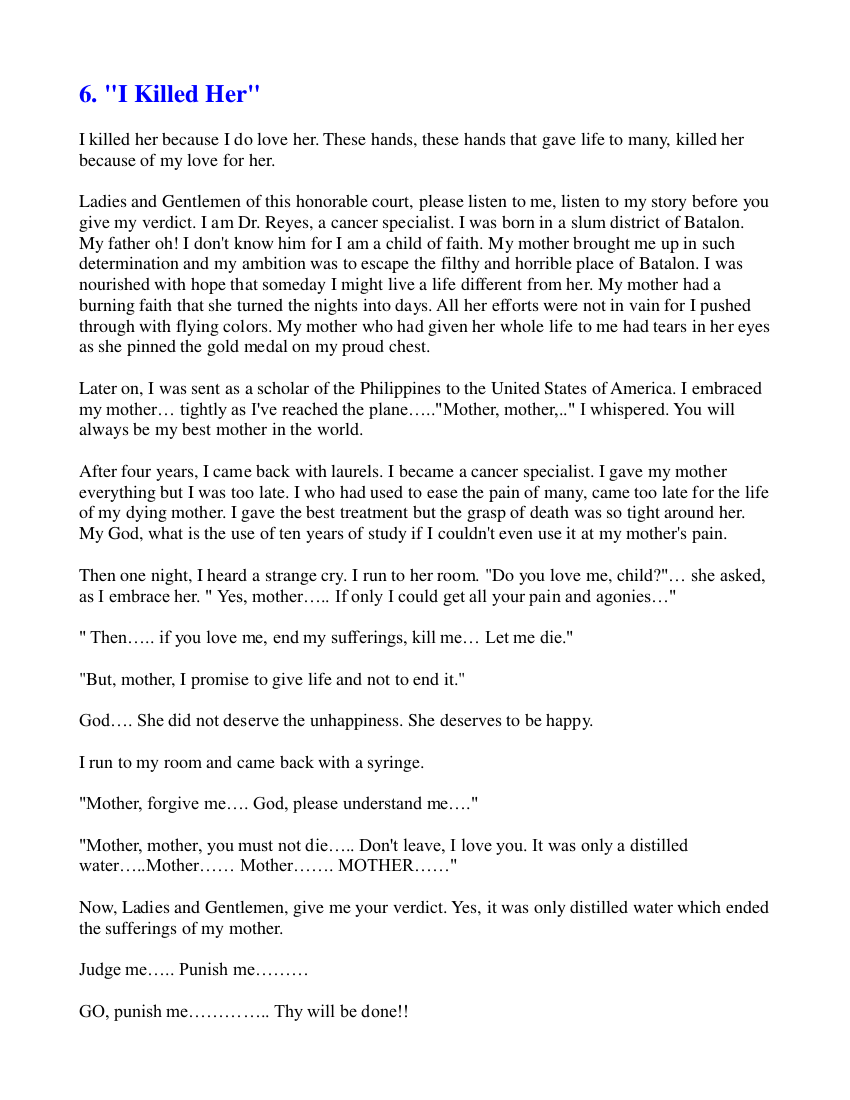 declamation piece about love - philippin news collections