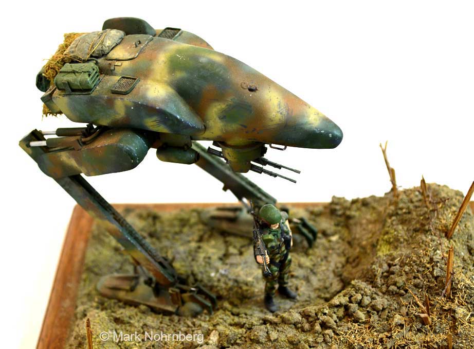 Light walking tank - OFFWORLD MODELS ::: The Art Of Mark Nohrnberg