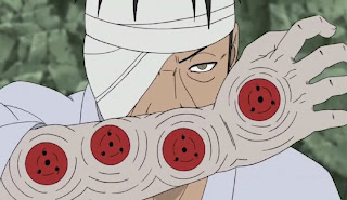 Japanese Anime: Sasuke Uchiha vs. Danzo Shimura