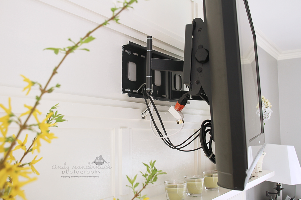 Cameras and Chaos: the tv wall mount is done...