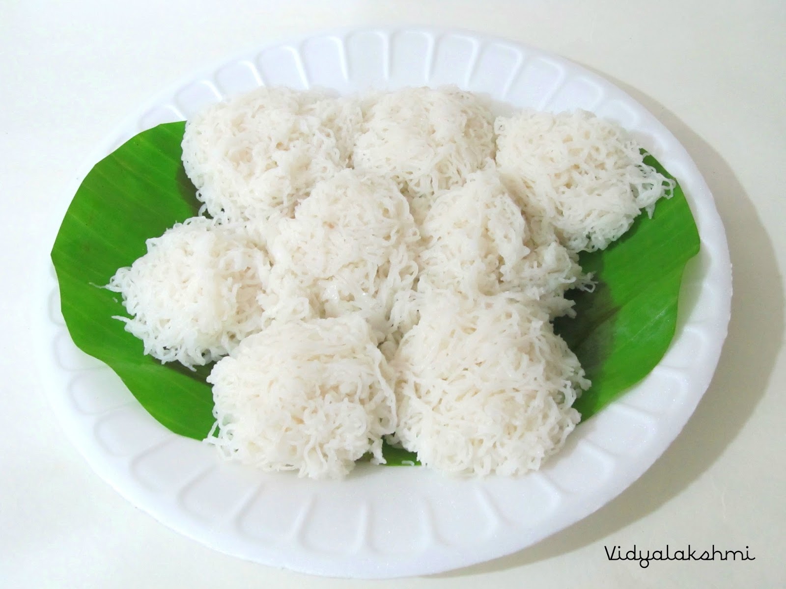 String Hoppers (Idiyappam/Nool puttu)
