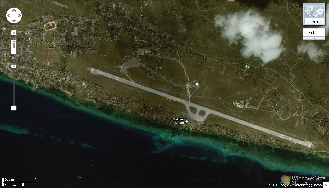 Komunitas MAPIA Peduli Papua"Makii Mana'": FOTO DARI SATELIT