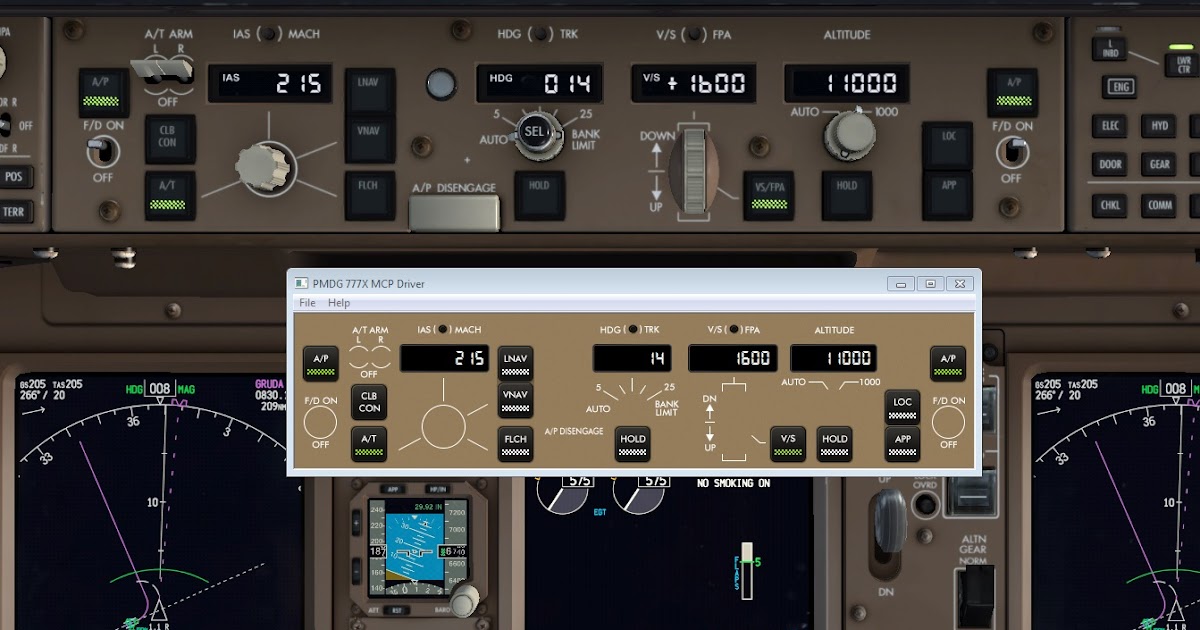 Boeing 777 HomeMade simulator: MCP Driver ready to share