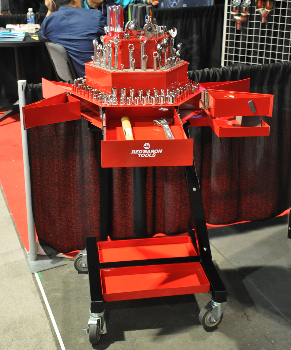 Just A Car Guy: interesting tool organizer from Red Baron Tools