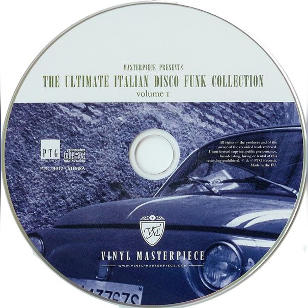 MASTERPIECE ULTIMATE DISCO FUNK COLLECTION: Ultimate Italian Disco Funk ...