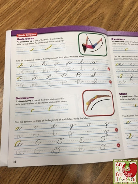 An Apple For The Teacher: Teaching Cursive