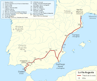 Historia en Geografía: La Vía Augusta