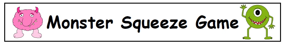 Homeschool Parent: Monster Squeeze Math Game