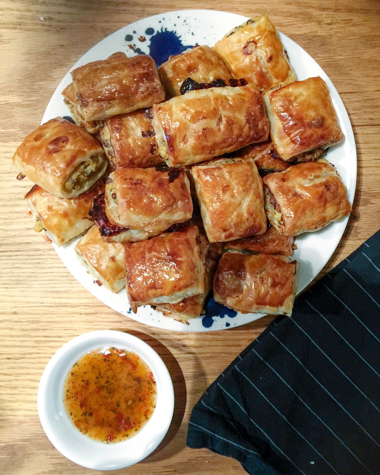 Season with Saltbush: Native Pepper, Chicken and Veg Sausage Rolls