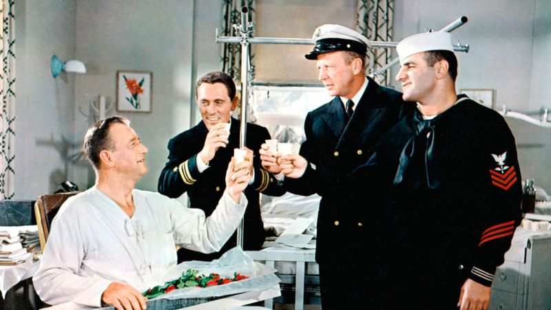 Captain Critic: Reeling Backward: "The Wings of Eagles" (1957)