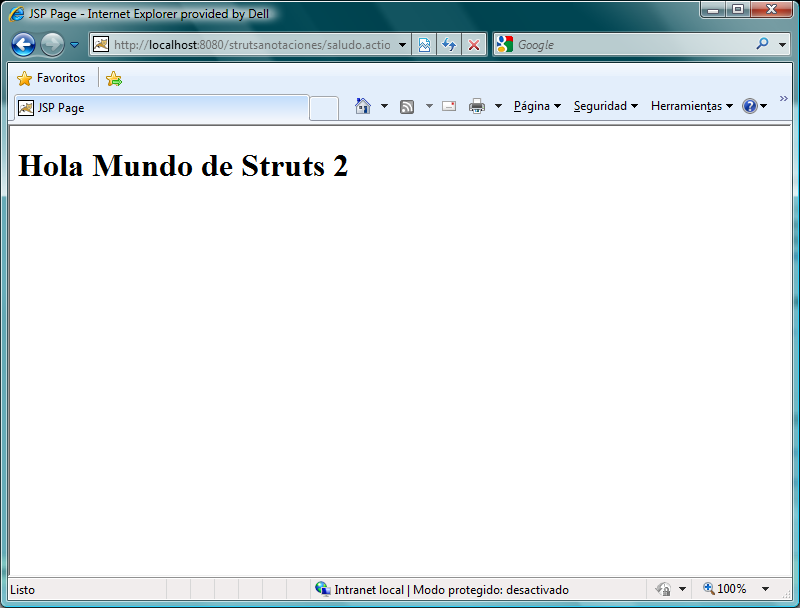 Tutoriales de Programacion Java: Struts 2 - Parte 1: Configuración