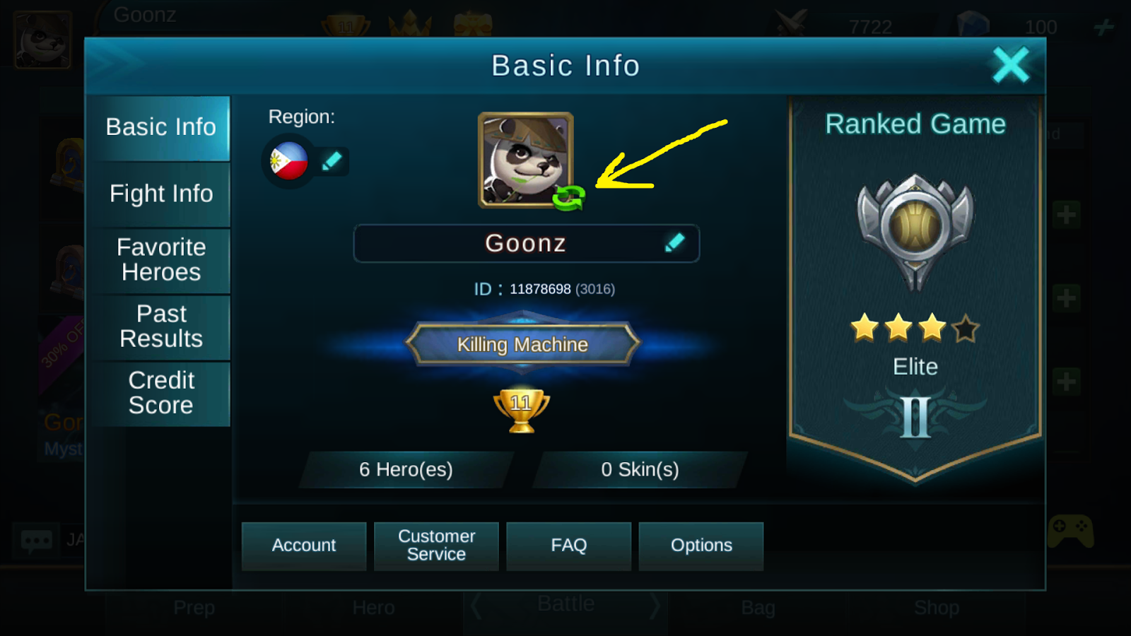 Mobile Legends Tips and Tricks: How to change Moblie Legends Avatar to ...