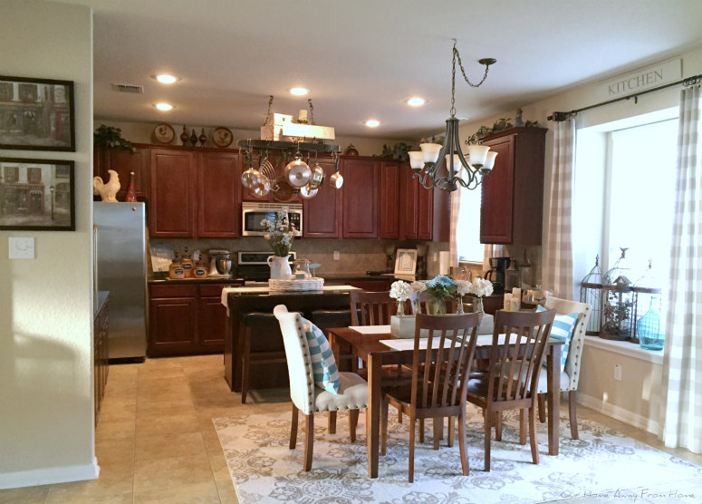 Our Home Away From Home: AROUND THE KITCHEN AND BREAKFAST AREA