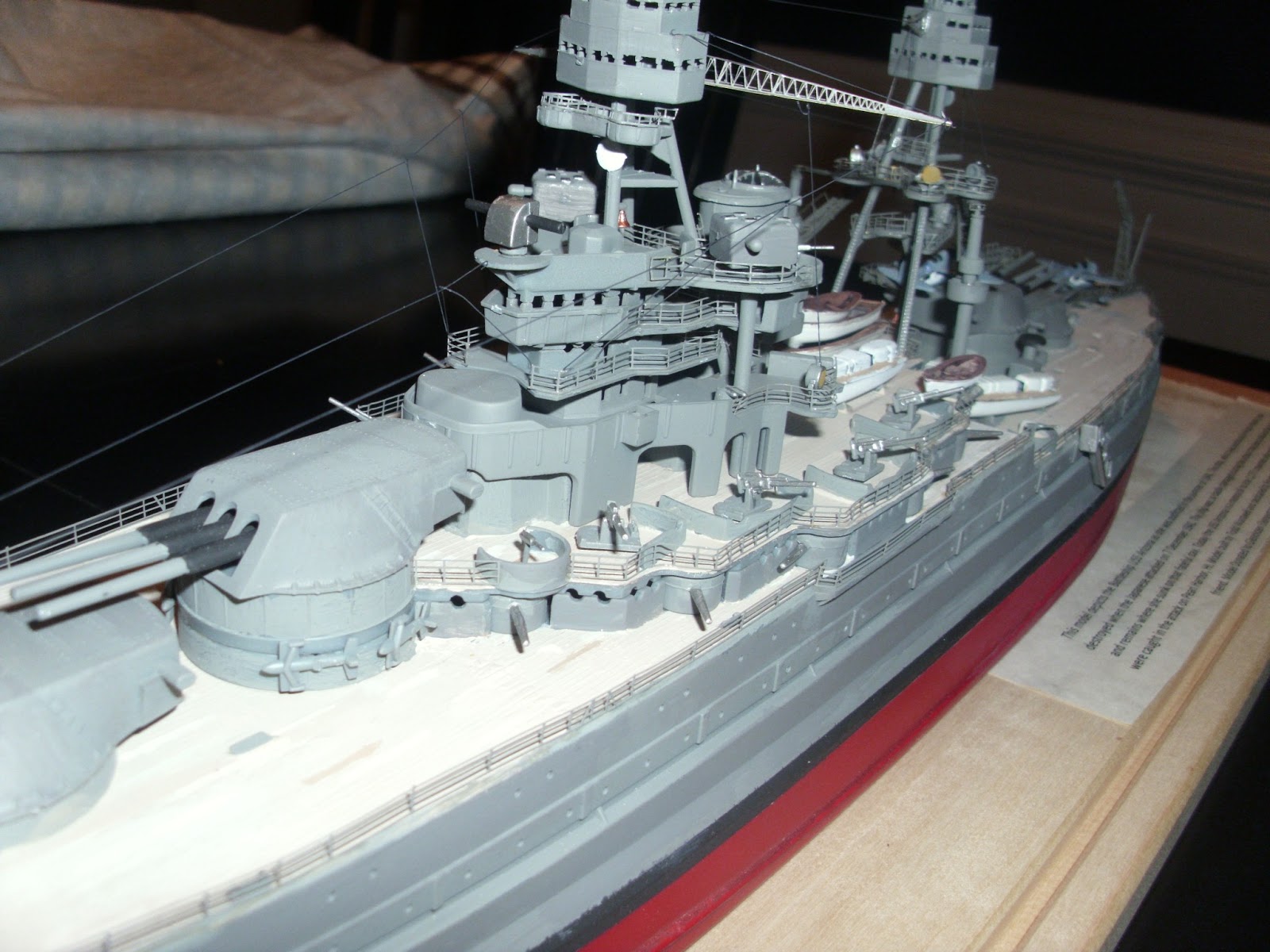 Highlanderburial's Hobby Blog: Trumpeter 1/350 USS Arizona