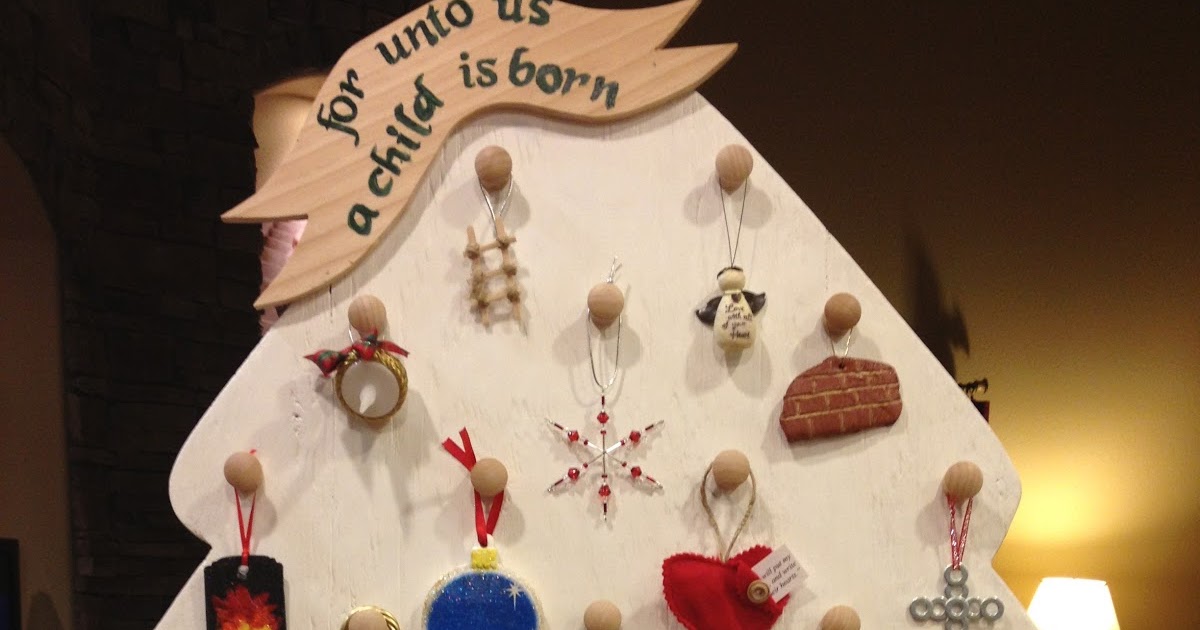 Inspired Whims: Our Jesse Tree/Advent Tree