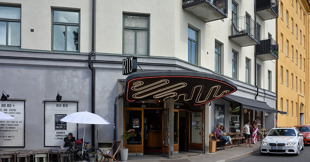 Fika på Bio Rio i Stockholm