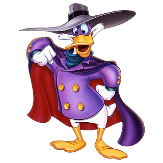Cartoon Characters: Darkwing Duck (PNG)