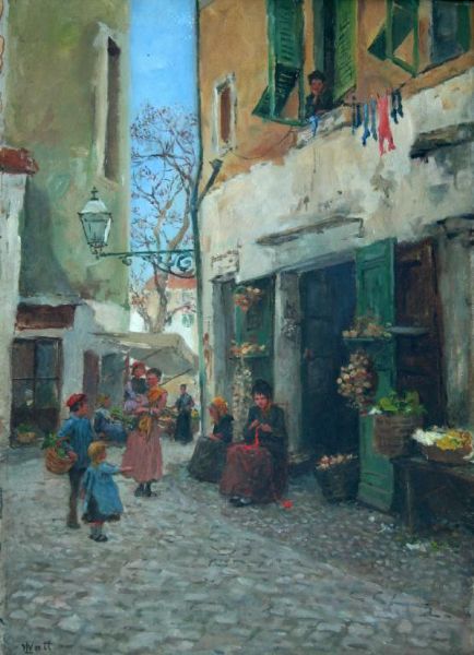 CarolArt Paintings and Video : Linnie Watt (1874 - 1908) British painter