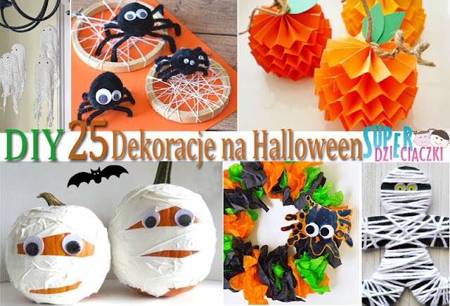 Super dzieciaczki: Pomysły na prace plastyczne na Halloween.
