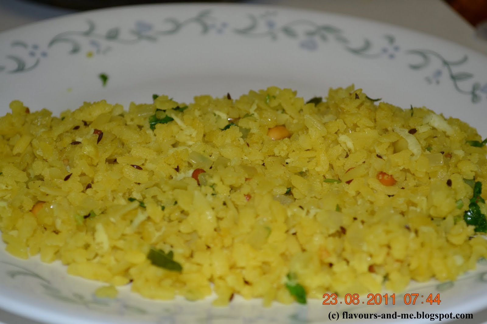 Hyma's Flavours: Aval Upma(flaked rice/beaten rice) - Poha - Avalakki