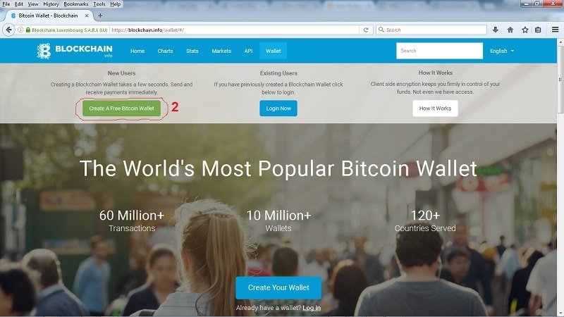 How to create a BITCOIN wallet address